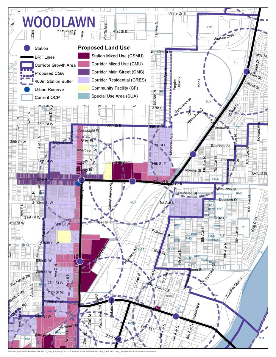 Corridor Land Use and Rezoning | Saskatoon.ca
